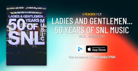 Ladies And Gentlemen 50 Years Of Snl Music Rivr