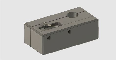 Z Stop Makerbot Endstop Module Holder For 10 Mm Guide Rod By 0scar Download Free Stl Model