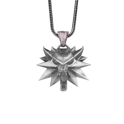The Witcher Necklace Sterling Silver