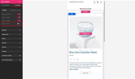 V Create A Product Image Slider On Mobile With The P Image List Help Center