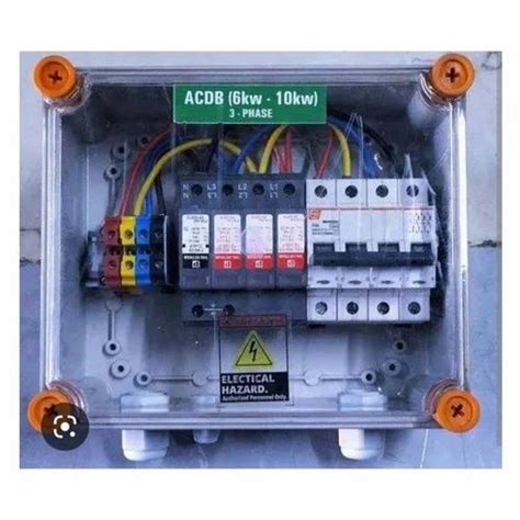 Three Phase Solar Acdb 220v At ₹ 1200piece In Indore Id 27291097733