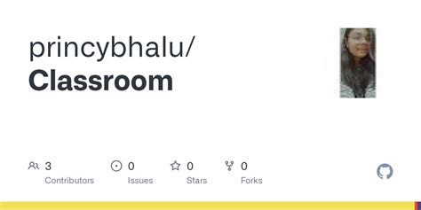 Github Princybhaluclassroom