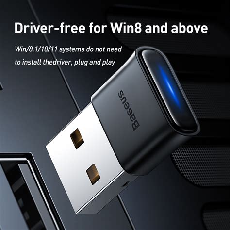 Baseus Usb 블루투스 어댑터 동글 어댑터 블루투스 51 Pc 노트북 무선 스피커 오디오 수신기 Usb 송신기 네트워킹