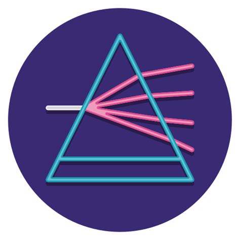 Triangular Prism Flaticons Flat Circular Icon