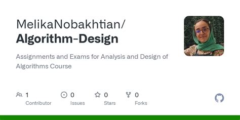 Github Melikanobakhtianalgorithm Design Assignments And Exams For Analysis And Design Of