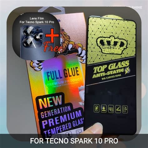 Jual Tecno Spark 20 20c 20 Pro 10 10 Nfc 10 Pro Premium Tempered Glass Anti Static