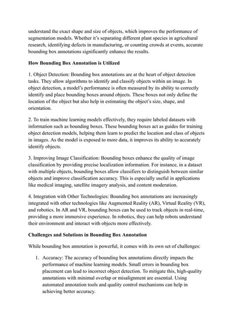 Accurate Bounding Box Annotation Services For Aipdf