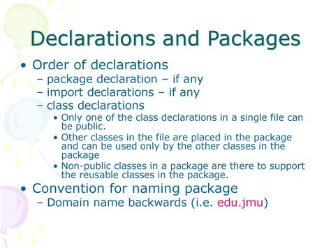 Packages From Deitel And Deitel Ppt Download