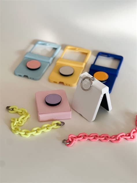 Z플립5 링 고리 힌지보호 Tpu 케이스 5 Color 멜로우썸