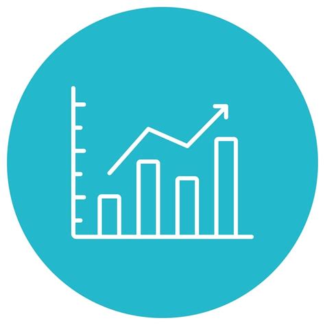 Premium Vector Graph Vector Illustration Style