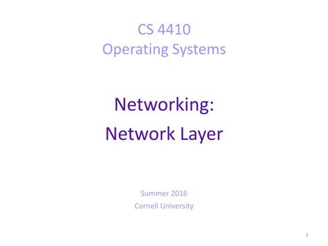 Pdf Networking Network Layer · Virtual Circuit Networks 3 Phases