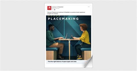 Presence By Cushman And Wakefield Linkedin Campaign Carousels