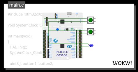St Nucleo Hal Une Botton 2 Led Copy 2 Wokwi Esp32 Stm32 Arduino