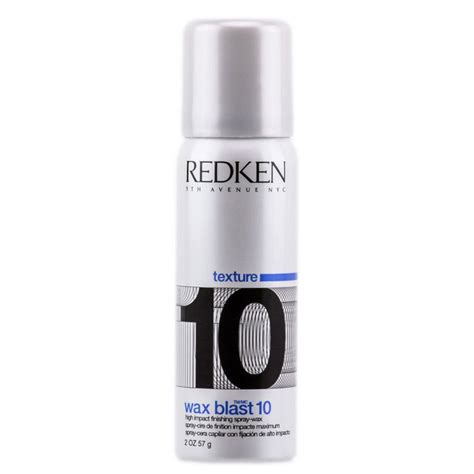 Size 2 Oz Redken Texture Wax Blast 10 High Impact Finishing Spray Wax Sleekshop