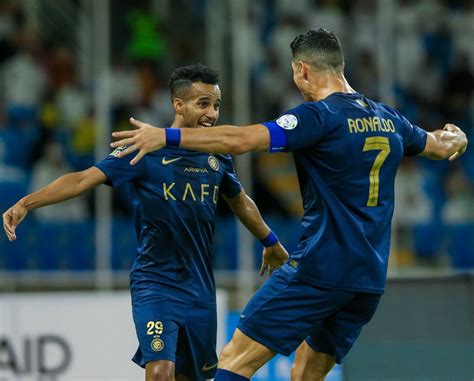 النصر يتخطى الحزم بخماسية في دوري روشن السعودي مجلة سيدتي