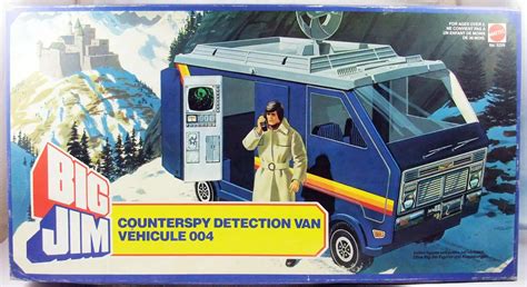 Big Jim Série Espionnage Counterspy Detection Van Véhicule 004 Neuf