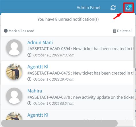 Here Let S Say You Get More Than Ten Alerts Every Day You Can Choose To Mark All As Read Of