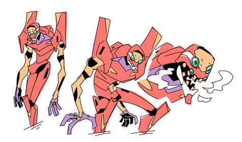 All The Eva Units Are Iconic But Ive Decided Unit 02 Is My Favorite