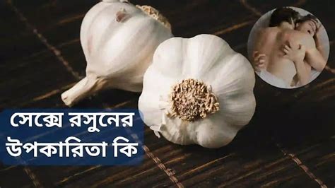 সেক্সে রসুনের উপকারিতা কি Online Motivate