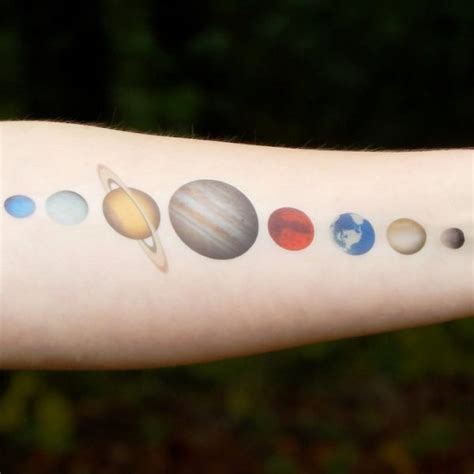 31 Best Solar System Tattoo Ideas Read This First