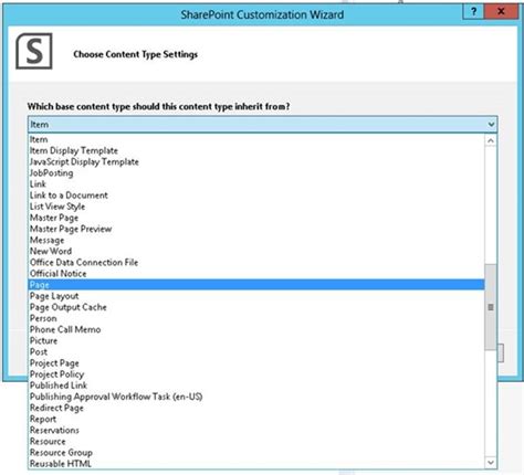 How To Create A Page Layout Pagelayout With Contenttype In Sharepoint