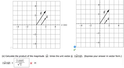 solved c calculate g the unit vector pointing in the