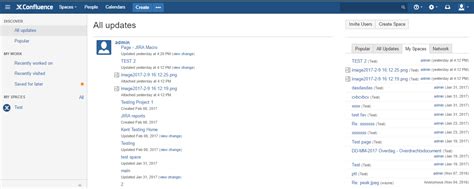how to add recently updated dashboard and favourite spaces tab in