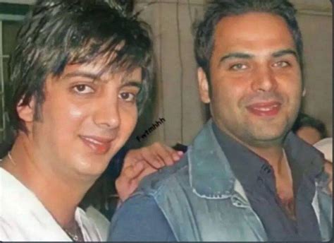 عکس زیر خاکی از جوانی احسان علیخانی و فرزاد فرزین قبل از مشهور شدن