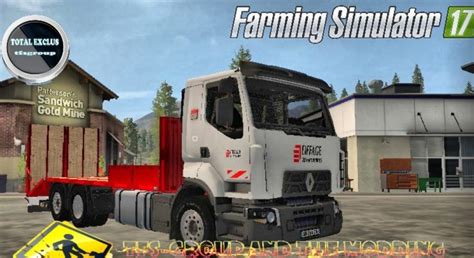 Pack RENAULT D EIFFAGE FS Farming Simulator Mod FS Mod