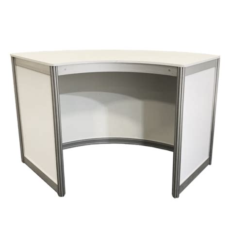 Curved Octanorm Counter Open Back Exhibitions Expo Conferences And Trade Shows