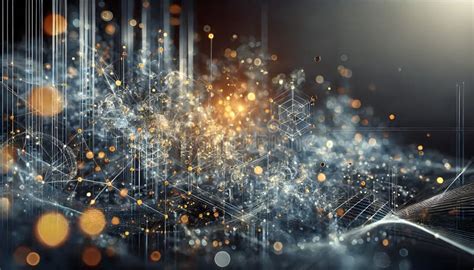 Abstract Digital Network With Glowing Nodes Stock Image Image Of Connectivity Abstract 323063899