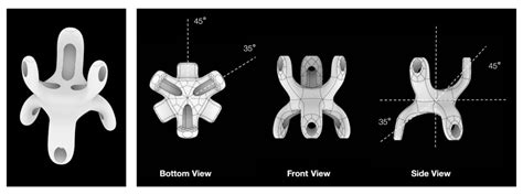 the happy node 3d printed nodes for recursive aggregation iaac blog