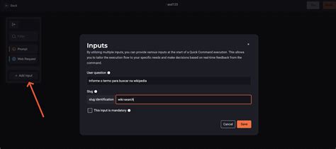 Custom Inputs Docs AI