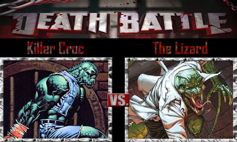Killer Croc Vs Lizard By Sonicpal On Deviantart