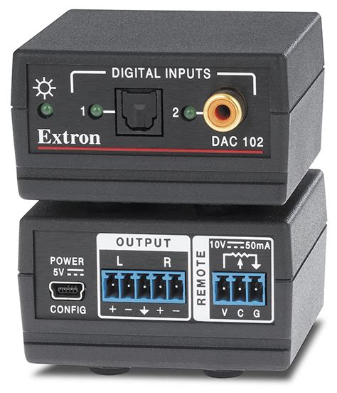 Dac 102 Audio Products Extron