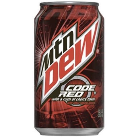 Mtn Dew Code Red 355ml Curious Candy