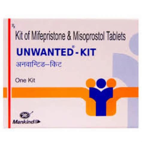 Unwanted Kit Tablet At ₹ 1000stripe Mifepristone Misoprostol Tablet