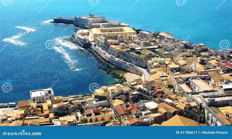 Syracuse Sicily Stock Image Image Of Home Town Holiday 41786617