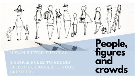 Urban Sketching People 4 Simple Rules To Add Figures To Your Urban