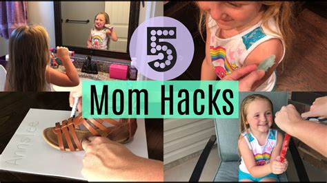 Mom Hacks Best Life Hacks For Moms Youtube
