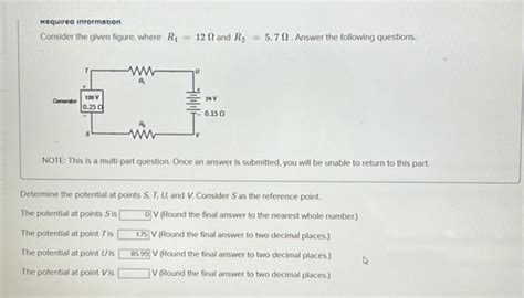 Requirea Intormation Consider The Given StudyX