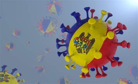 몰도바 플래그 인쇄 델타 람다 플러스 변형 3d 렌더와 몰도바 플래그 코로나 바이러스의 패턴과 코비드19 바이러스 3차원 형태에 대한 스톡 사진 및 기타 이미지 Istock