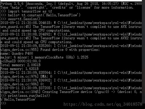 Tensorflow在windows上的安装之路知乎 Tensorflow的安装 Csdn博客