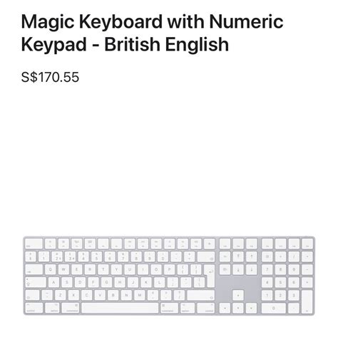 apple magic keyboard with numeric keypad computers and tech parts and accessories computer