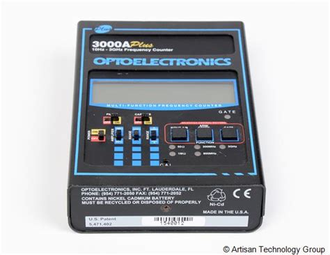 3000a Plus Optoelectronics 10hz 3ghz Frequency Counter Artisantg™