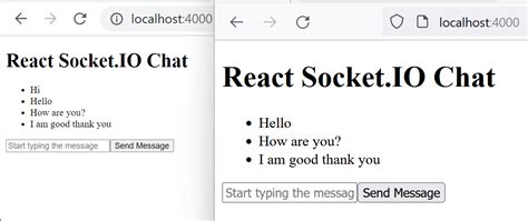 Real Time Chat With React And Socket Io