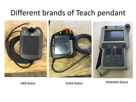 Lab Session On Robot Control Using Teach Pendantpptx Computing Technology And Computing
