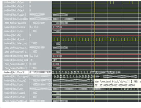5 Simulation Result For Crc 32 Of 8 Bit Address And 8 Bit Data