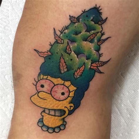 Marge Simpson Bud By Daniel Adamczyk Tattoonow