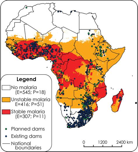 Widespread Malaria Risk From African Dams